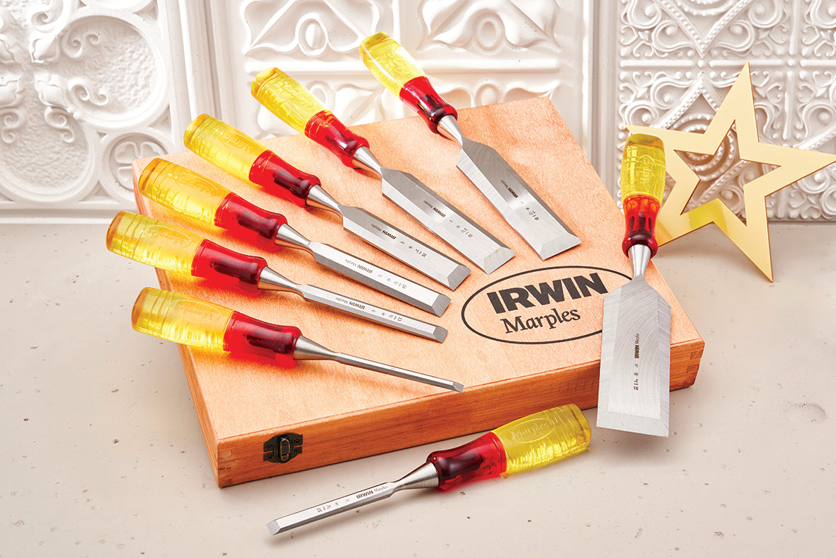 Marples M373 Bevel Edge Chisel Splitproof Handle Set – T.O'Higgins ...